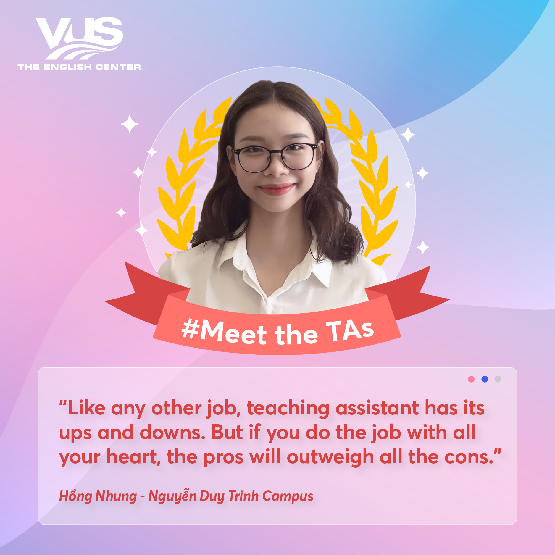 VUS Teaching Assistants Share How They Overcome Classroom Challenges