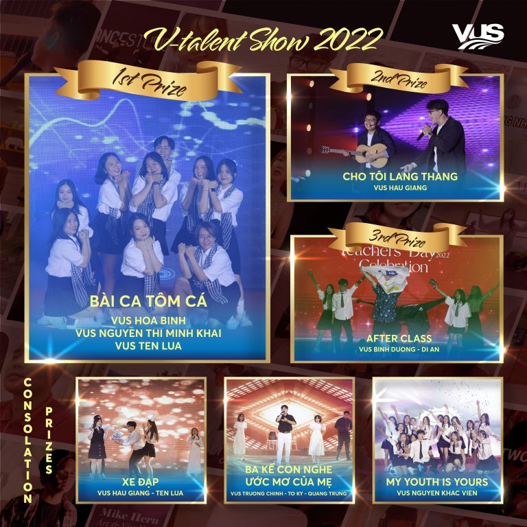 V-TALENT SHOW 2022 WINNER ANNOUNCEMENT - VUS