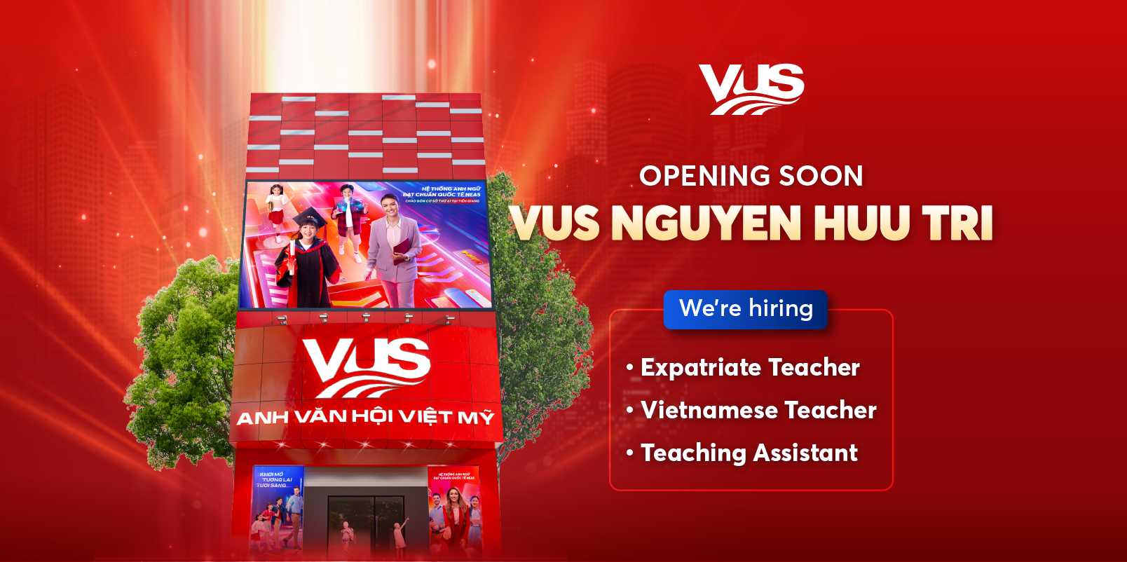 VUS IS COMING TO BINH CHANH DISTRICT AGAIN SEE YOU AT VUS NGUYEN HUU ...