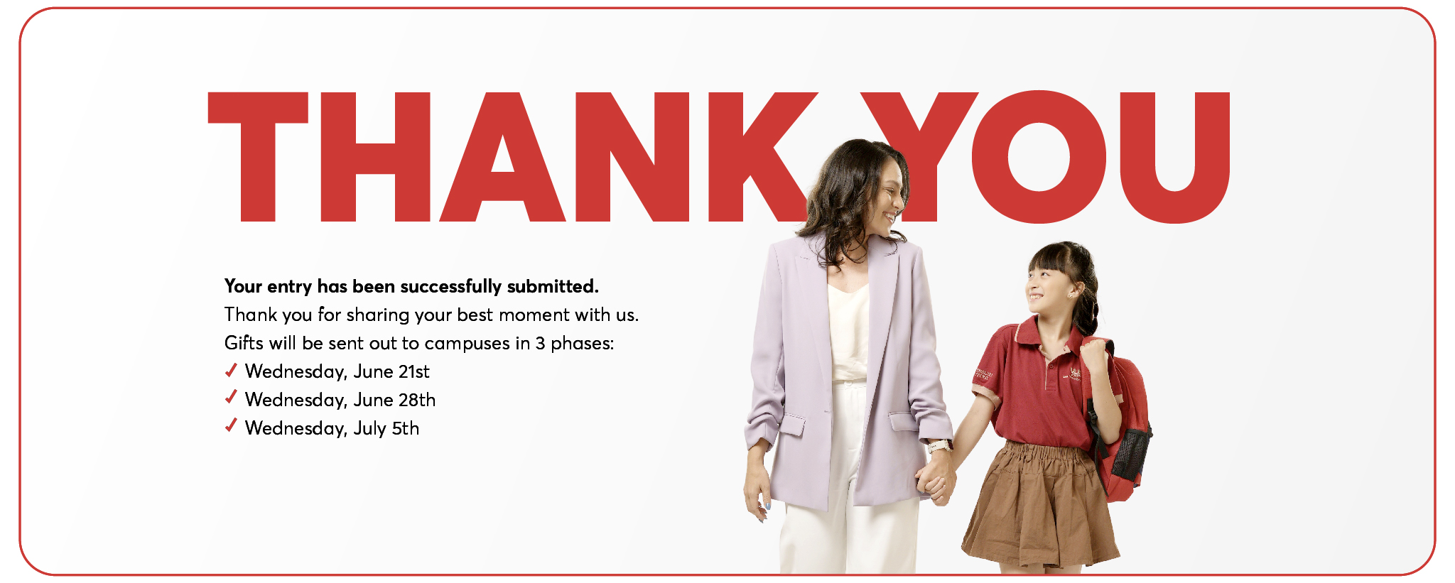 Thank You! - Student showcase - VUS