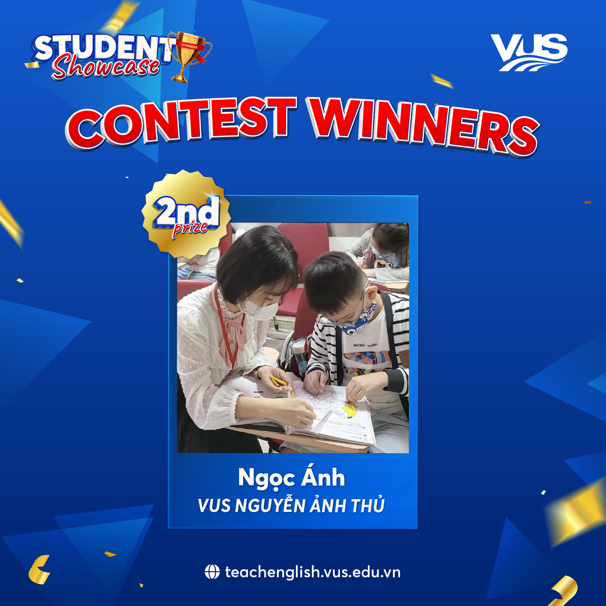 STUDENT SHOWCASE CONTEST: WINNER ANNOUNCEMENTS - VUS