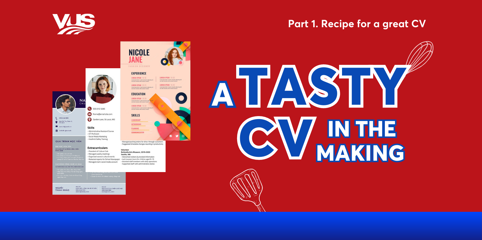 A TASTY CV IN THE MAKING - VUS