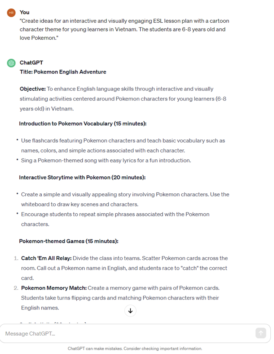 AI in ESL Teaching: How ChatGPT Can Transform Your Lesson Planning