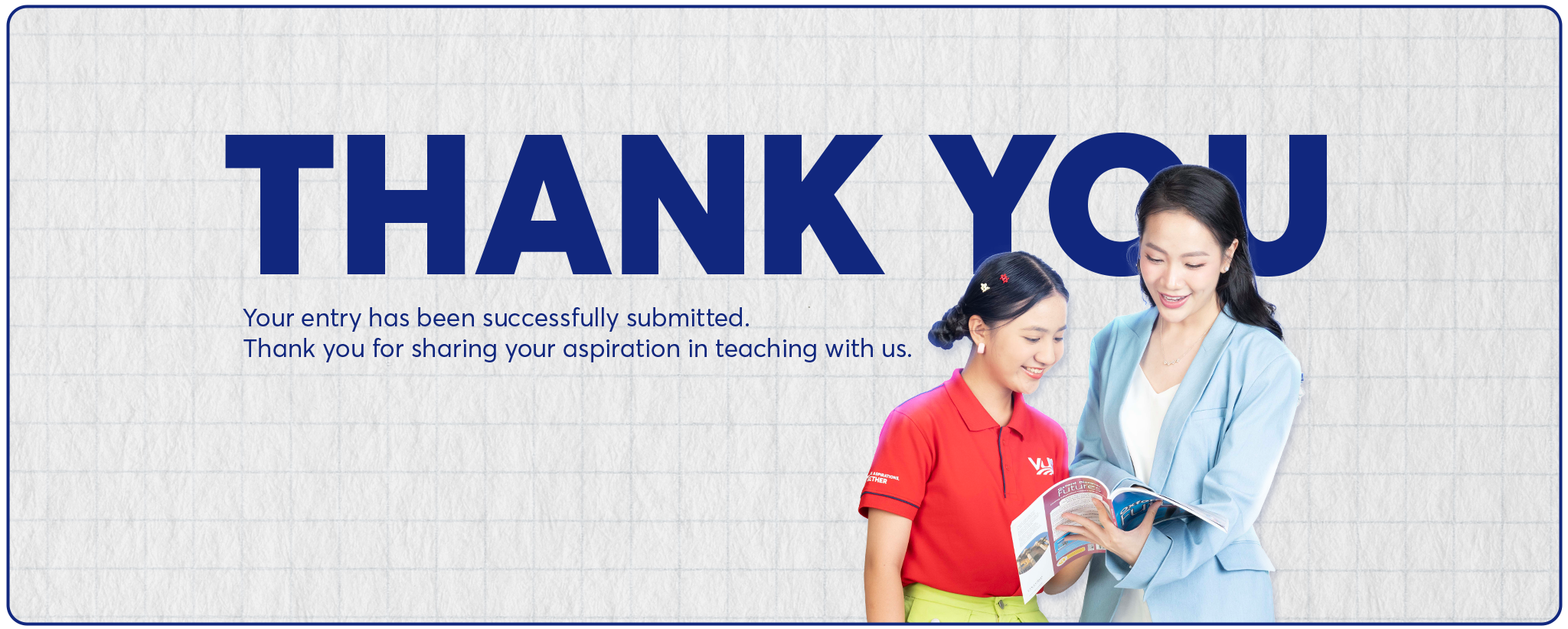 Thank You! - My VUS Teaching Journal! - VUS